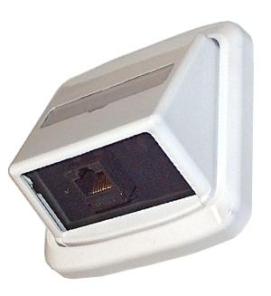 Datová zásuvka ABB Tango 1xRJ45 bílá | kak.cz