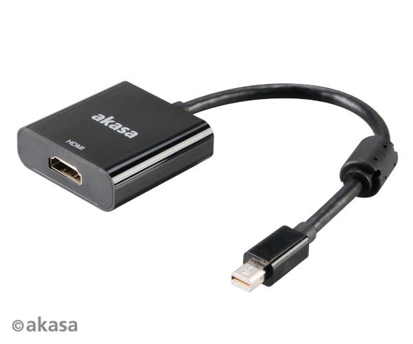 AKASA adaptér miniDP na HDMI aktivní | kak.cz