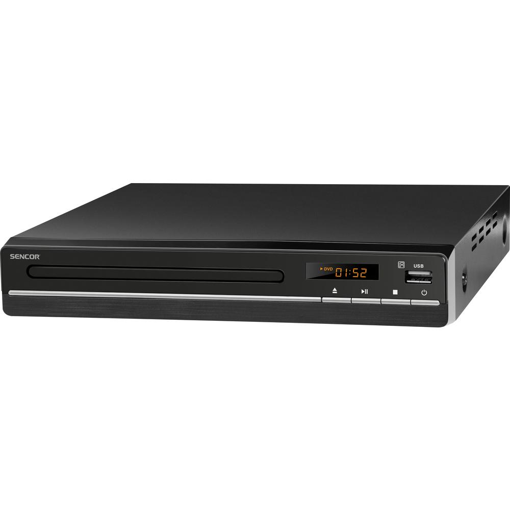 DVD přehrávač SENCOR SDV 2512H černá (black) | kak.cz