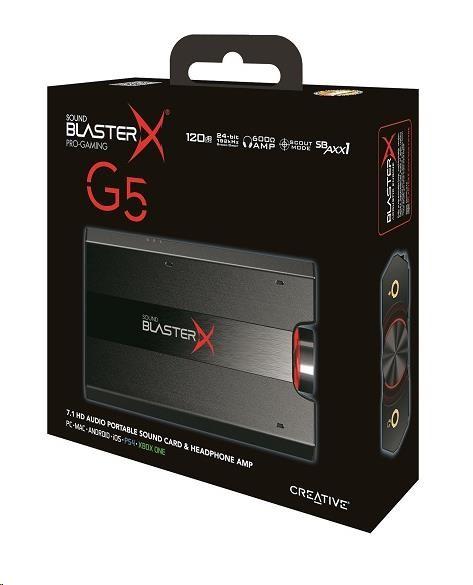 CREATIVE Sound BlasterX G5 | kak.cz