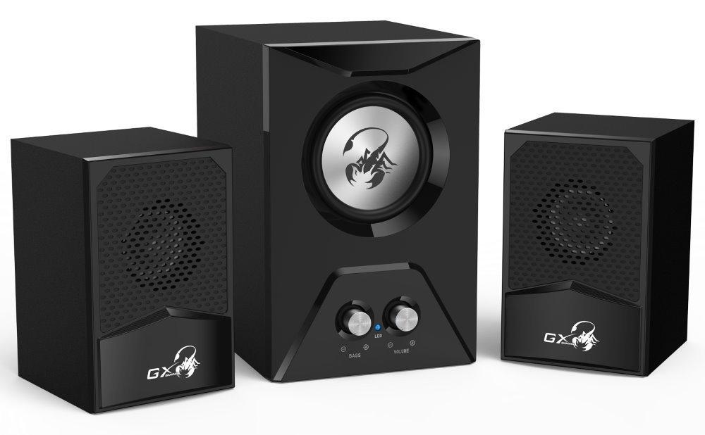 Reproduktory GENIUS repro GX GAMING SW-G2.1 500 31730003401 černá (bla ...
