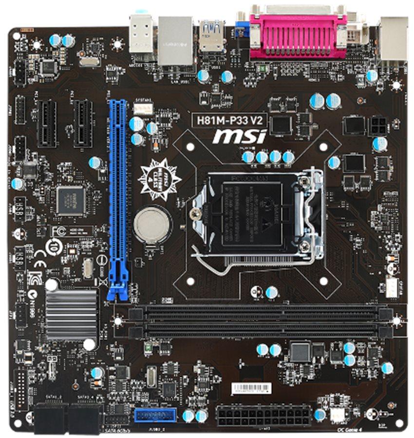 MSI H81M-P33 V2 | kak.cz