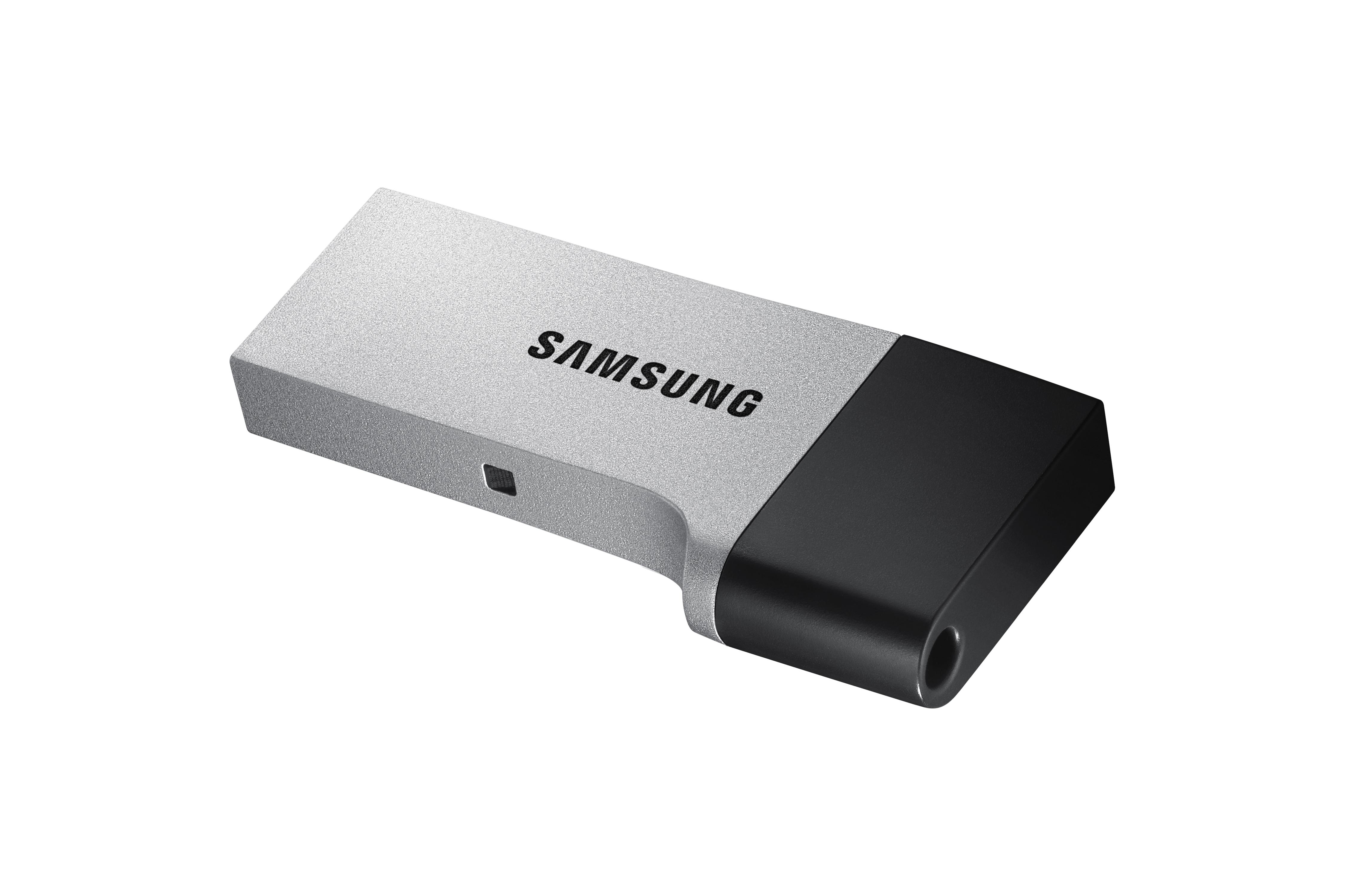 Přenosný flash disk SAMSUNG Flash Disk OTG 128GB MUF-128CB/EU Kovový ...