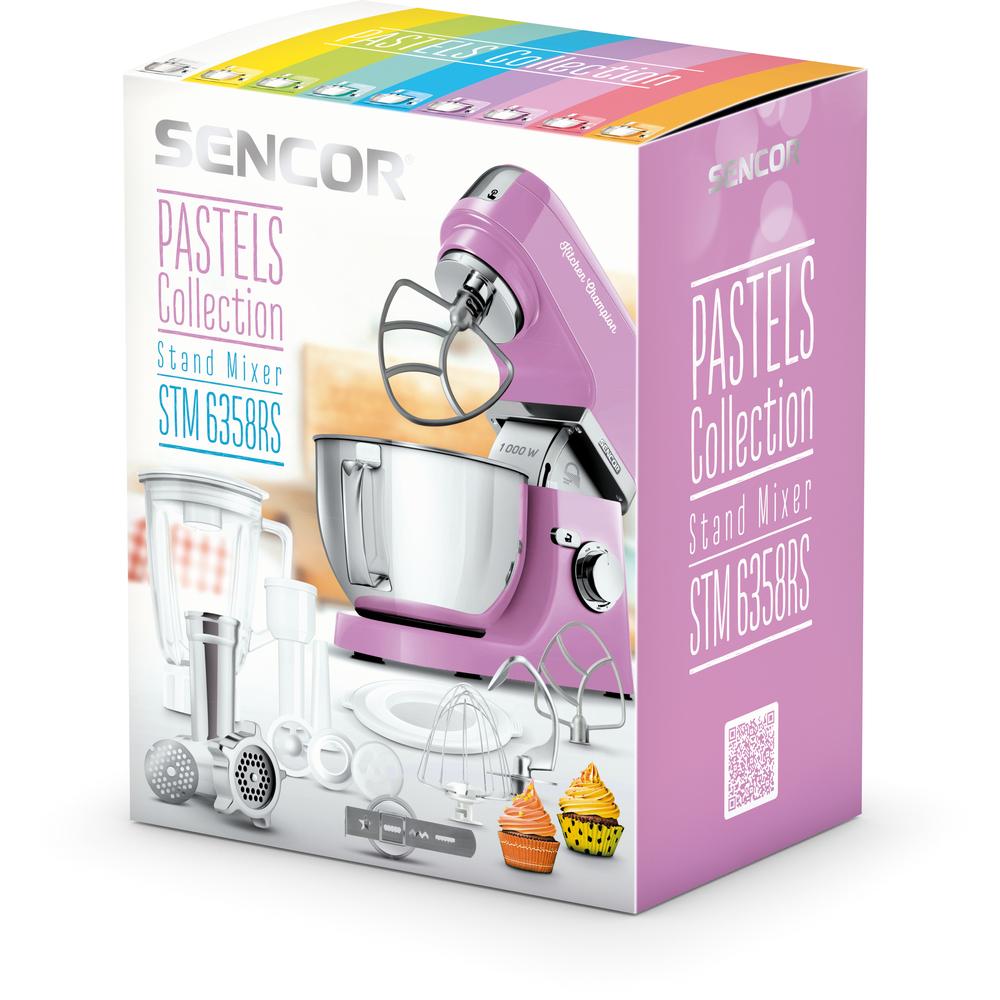 Kuchyňský robot SENCOR STM 6358RS růžový (pink) | kak.cz