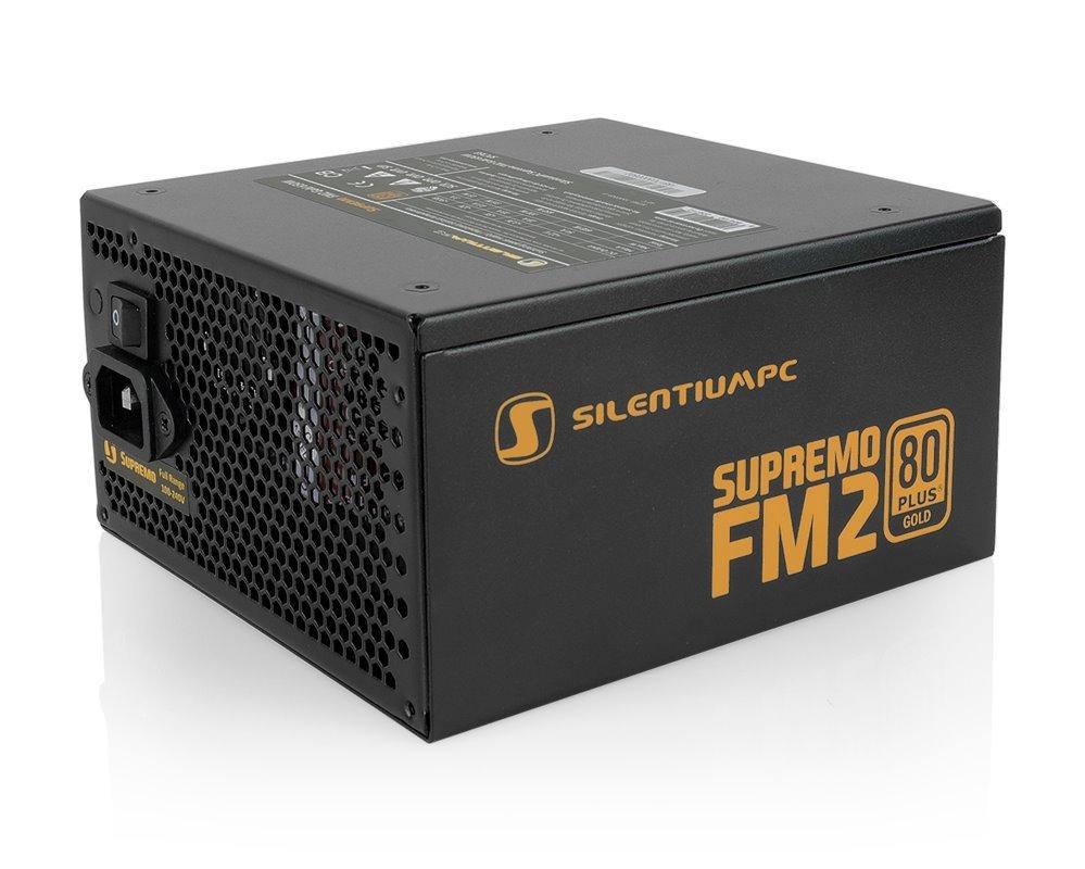 Zdroj SILENTIUM PC Supermo FM2 Gold SPC169 černý (black) | kak.cz