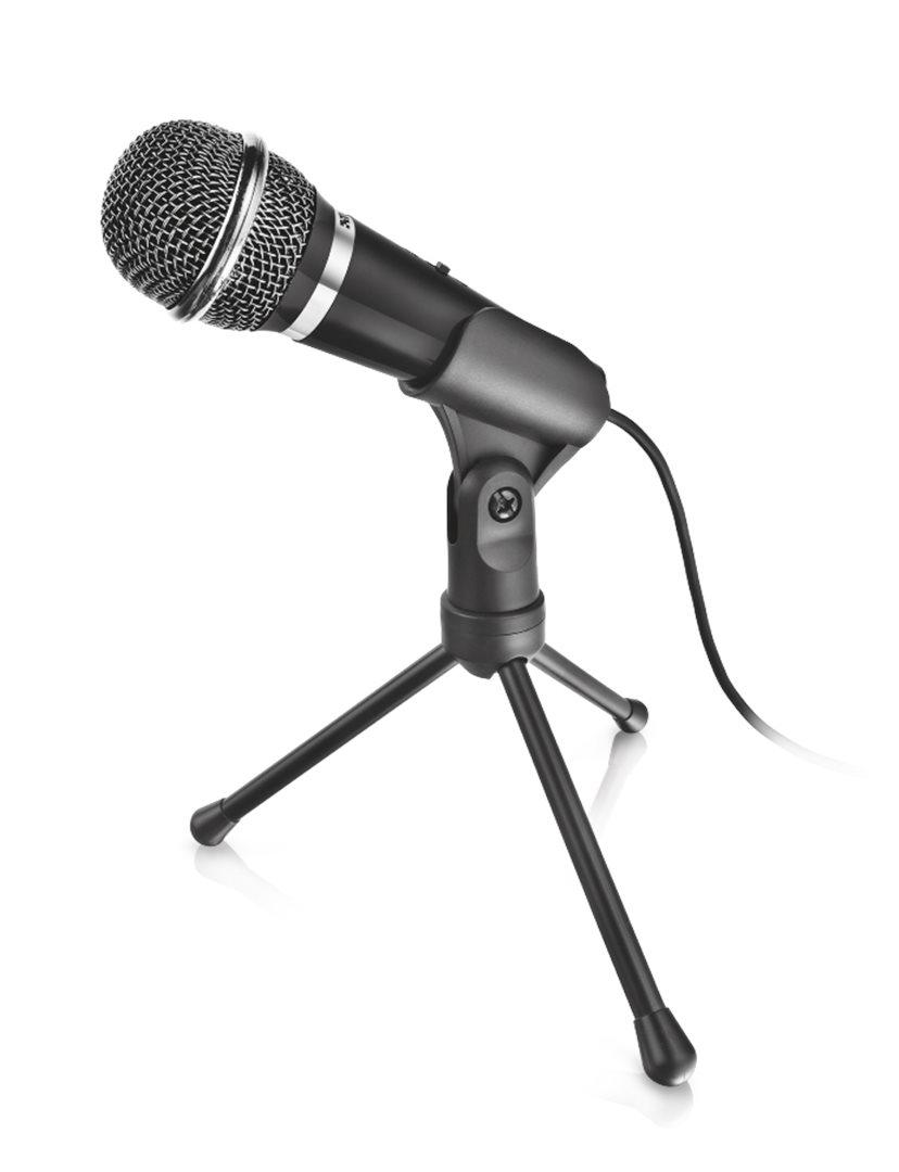 TRUST Starzz All-round Microphone černá/stříbrná (black/silver) | kak.cz