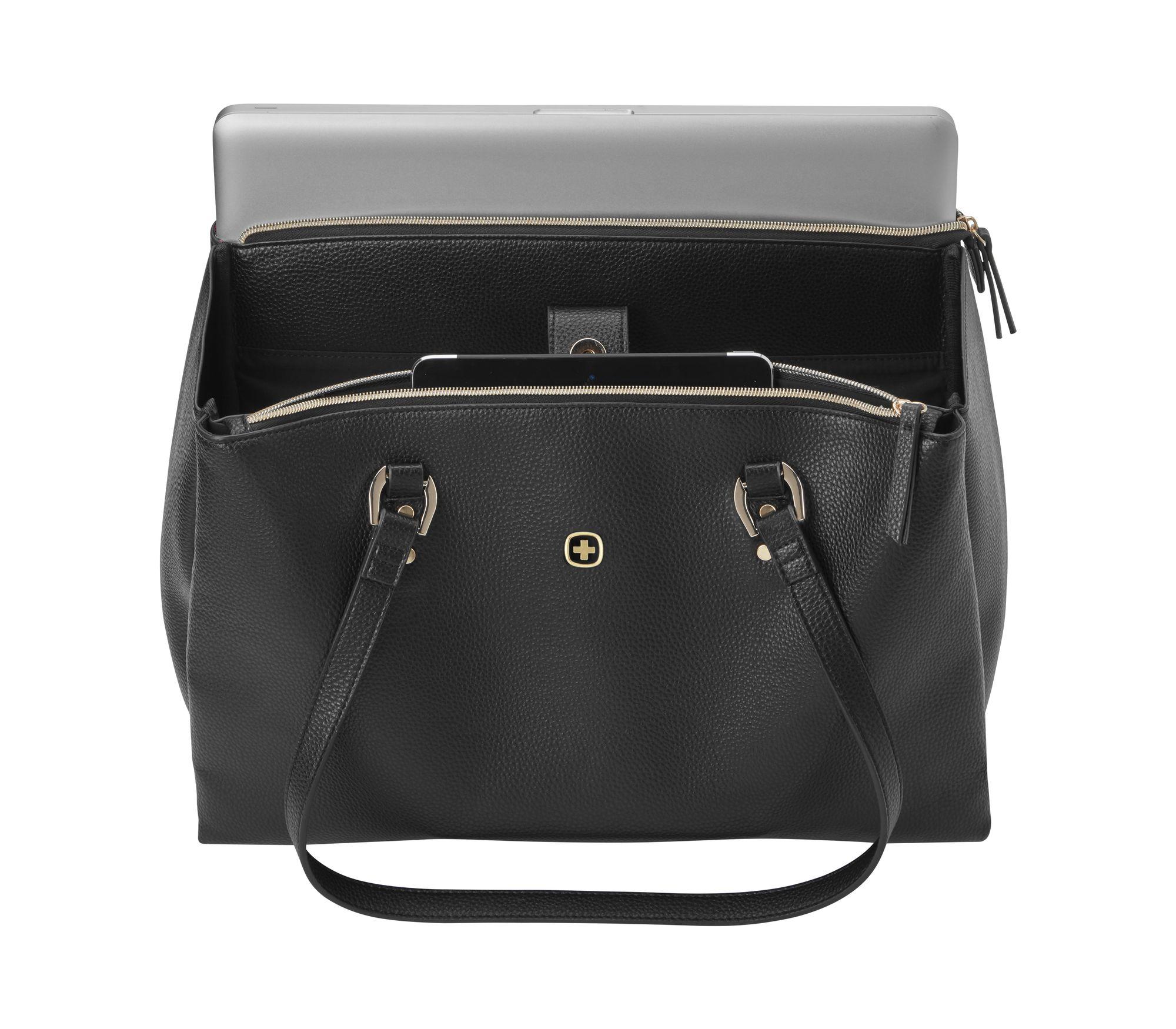 Dámská kabelka na notebook WENGER ROSALYN - 14" černá (black) | kak.cz